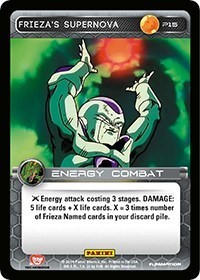 Frieza's Supernova - Panini Promo Cards - Dragon Ball Z TCG