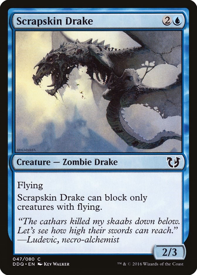 Scrapskin Drake - Duel Decks: Blessed vs. Cursed - Magic: The Gathering