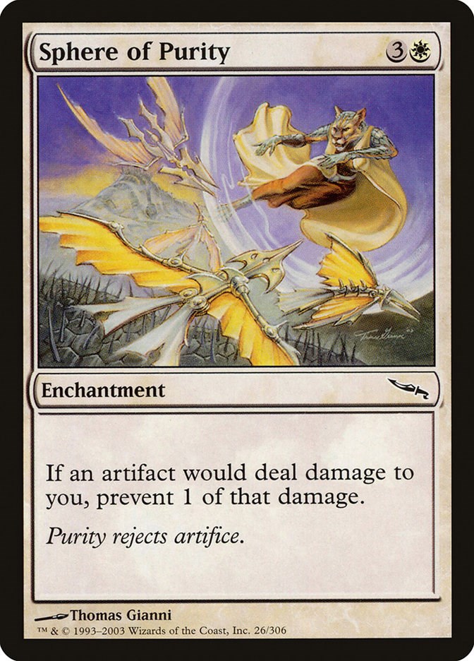 Sphere of Purity - Mirrodin - Magic: The Gathering