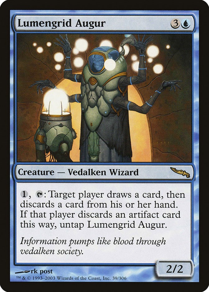 Lumengrid Augur - Mirrodin - Magic: The Gathering