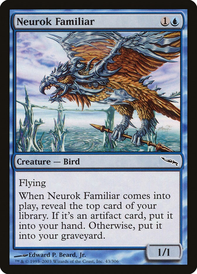 Neurok Familiar - Mirrodin - Magic: The Gathering