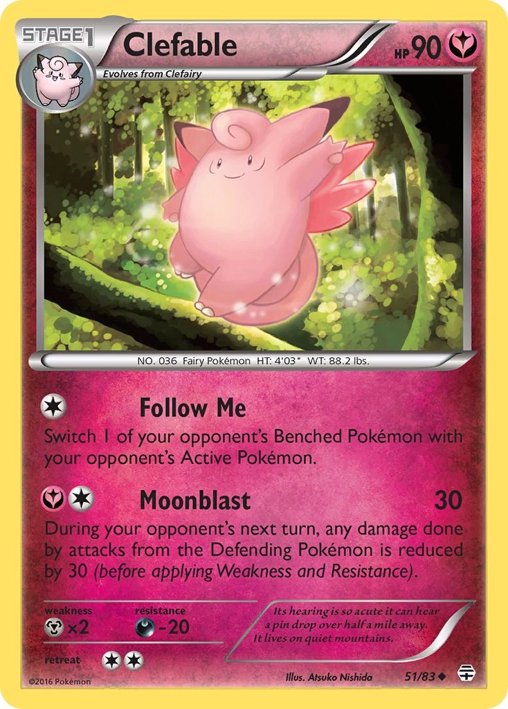 Clefable - Generations - Pokemon