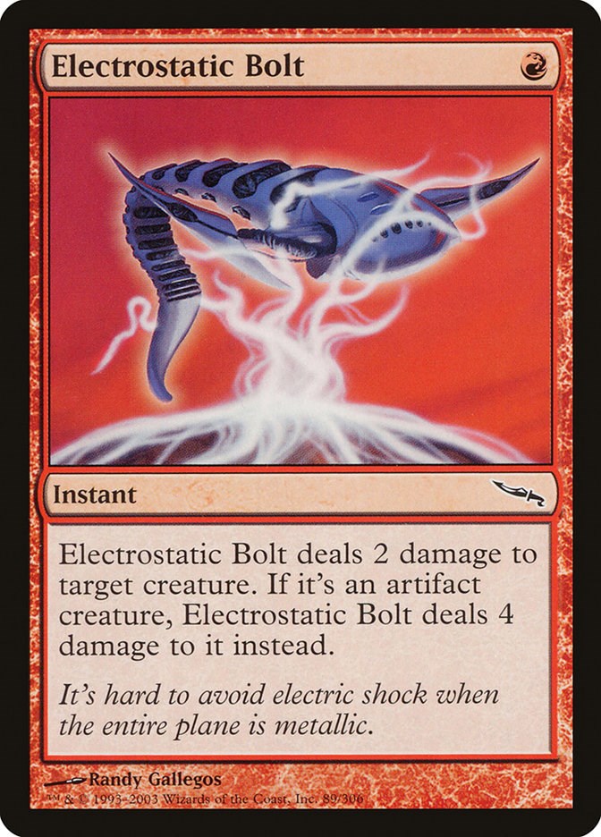 Electrostatic Bolt - Mirrodin - Magic: The Gathering