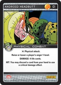 Android Headbutt - Panini: Perfection - Dragon Ball Z TCG