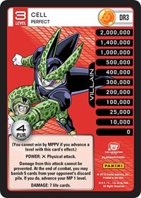 Cell - Perfect - Panini: Perfection - Dragon Ball Z TCG