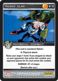 Trunks' Slam - Panini: Perfection - Dragon Ball Z TCG