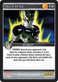 Cell's Style - Panini: Perfection - Dragon Ball Z TCG