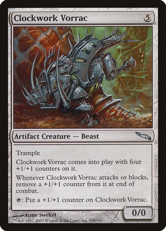 Clockwork Vorrac - Mirrodin - Magic: The Gathering