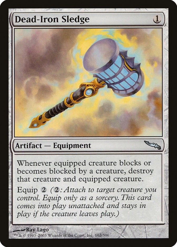 Dead-Iron Sledge - Mirrodin - Magic: The Gathering