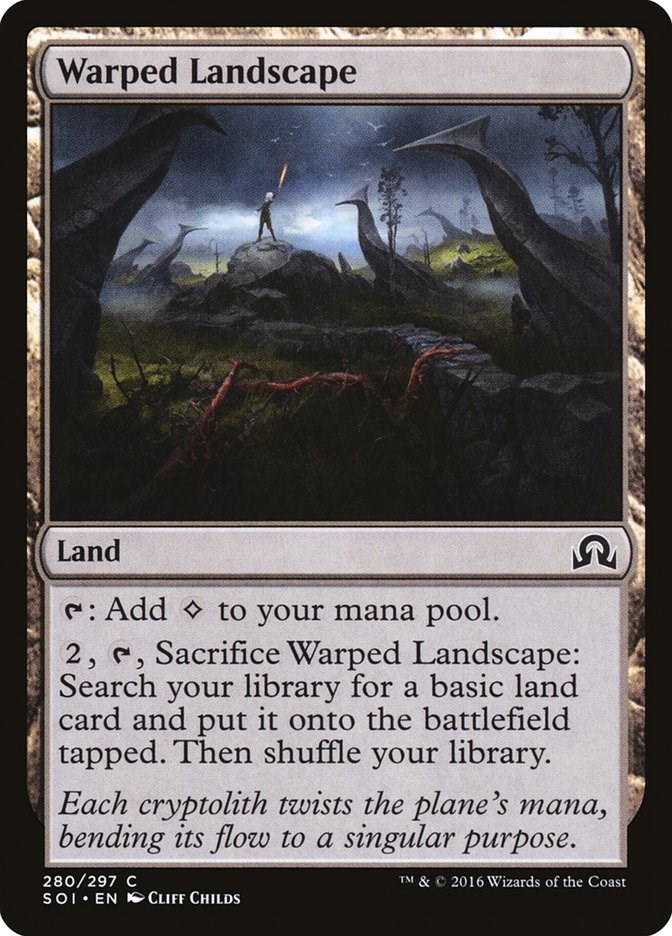 Warped Landscape - Shadows over Innistrad - Magic: The Gathering