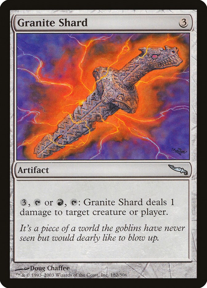 Granite Shard - Mirrodin - Magic: The Gathering