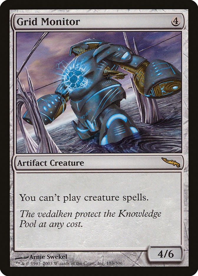 Grid Monitor - Mirrodin - Magic: The Gathering