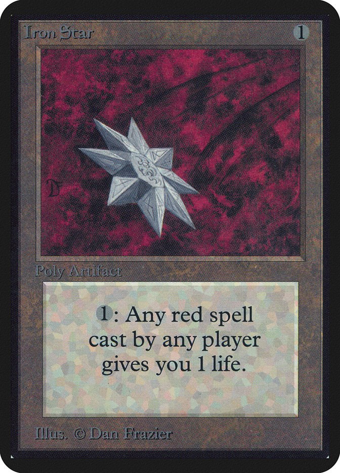 Iron Star - Alpha Edition - Magic: The Gathering