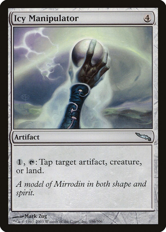 Icy Manipulator - Mirrodin - Magic: The Gathering