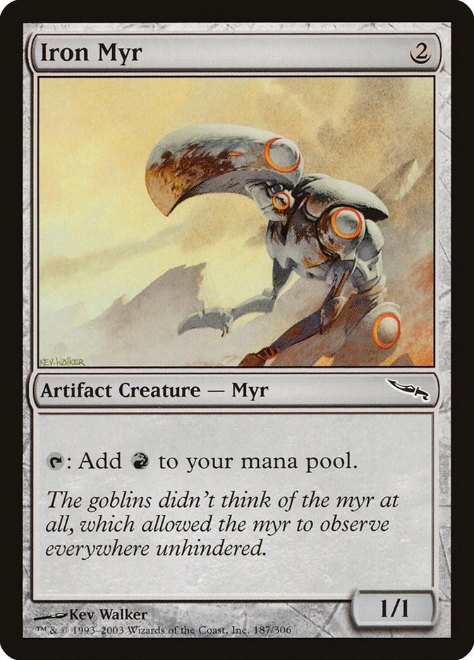 Iron Myr - Mirrodin - Magic: The Gathering