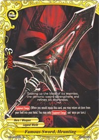 Famous Sword, Hrunting - Darkness Fable - Future Card BuddyFight
