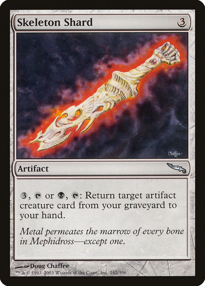 Skeleton Shard - Mirrodin - Magic: The Gathering