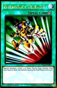 Emergency Teleport - Premium Gold: Infinite Gold - YuGiOh