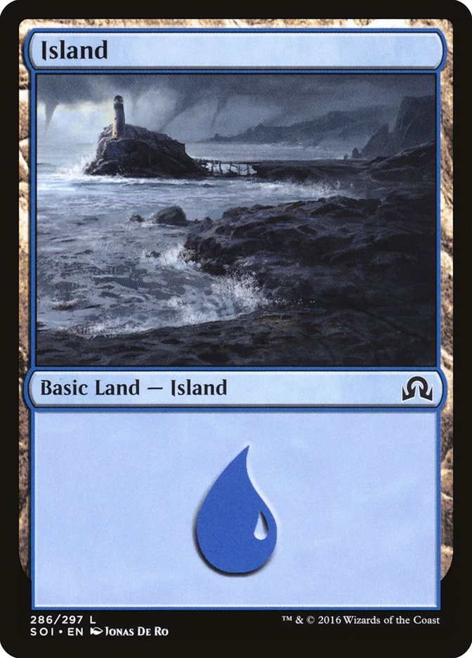 Island (286) - Shadows over Innistrad - Magic: The Gathering