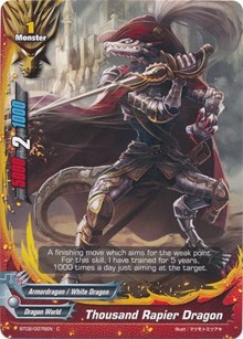 Thousand Rapier Dragon - Cyber Ninja Squad - Future Card BuddyFight
