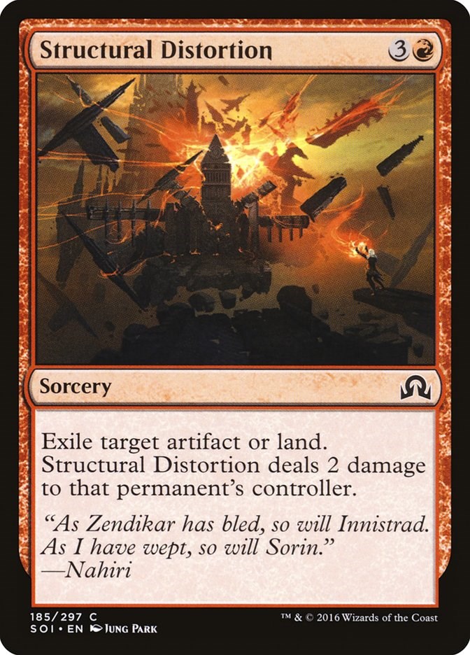Structural Distortion - Shadows over Innistrad - Magic: The Gathering