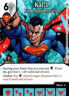 Kal-L - From Another Earth - World's Finest - Dice Masters