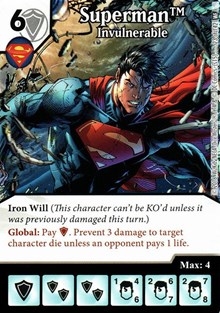 Superman - Invulnerable - World's Finest - Dice Masters