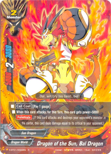 Dragon of the Sun, Bal Dragon - Unleash! Impact Dragon!! - Future Card ...