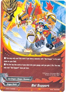 Bal Support - Unleash! Impact Dragon!! - Future Card BuddyFight