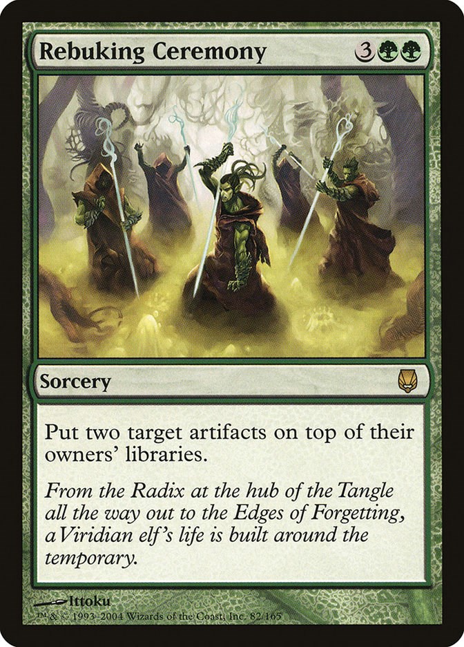 Rebuking Ceremony - Darksteel - Magic: The Gathering