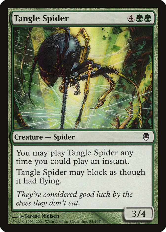 Tangle Spider - Darksteel - Magic: The Gathering