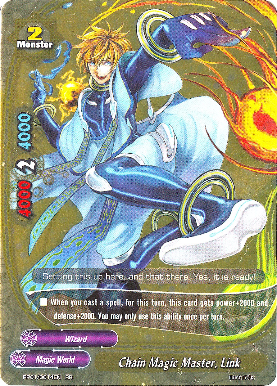 Chain Magic Master, Link - Golden Buddy Pack ver.E - Future Card BuddyFight
