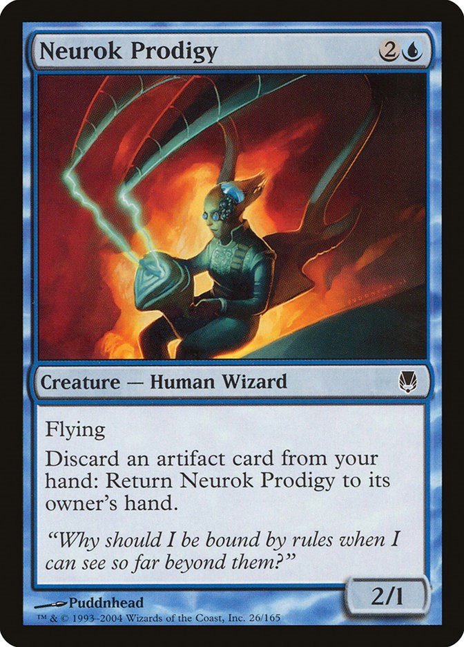 Neurok Prodigy - Darksteel - Magic: The Gathering