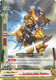 Accelerate Ninja, Hayate - Trial Deck: Ninja Onslaught - Future Card ...