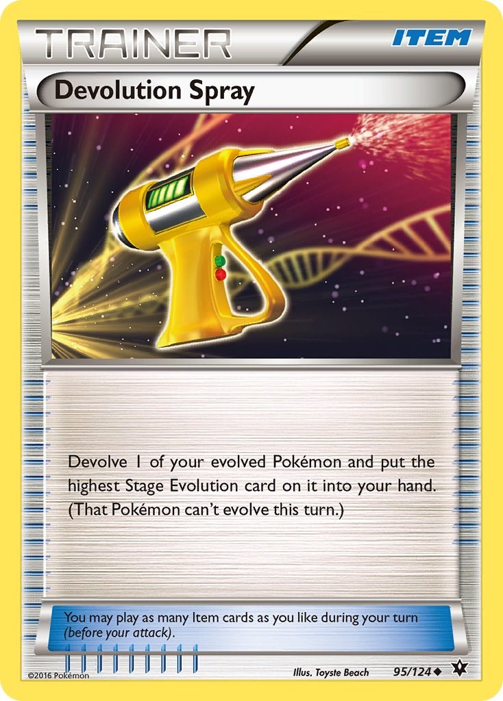 Devolution Spray - XY - Fates Collide - Pokemon