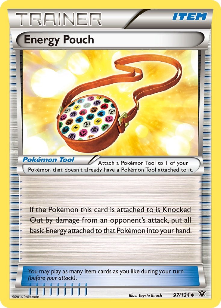 Energy Pouch - XY - Fates Collide - Pokemon