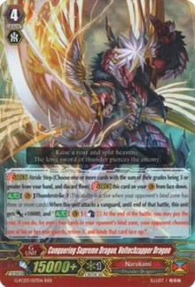 Conquering Supreme Dragon, Voltechzapper Dragon - Fighter's Collection 2016 - Cardfight Vanguard