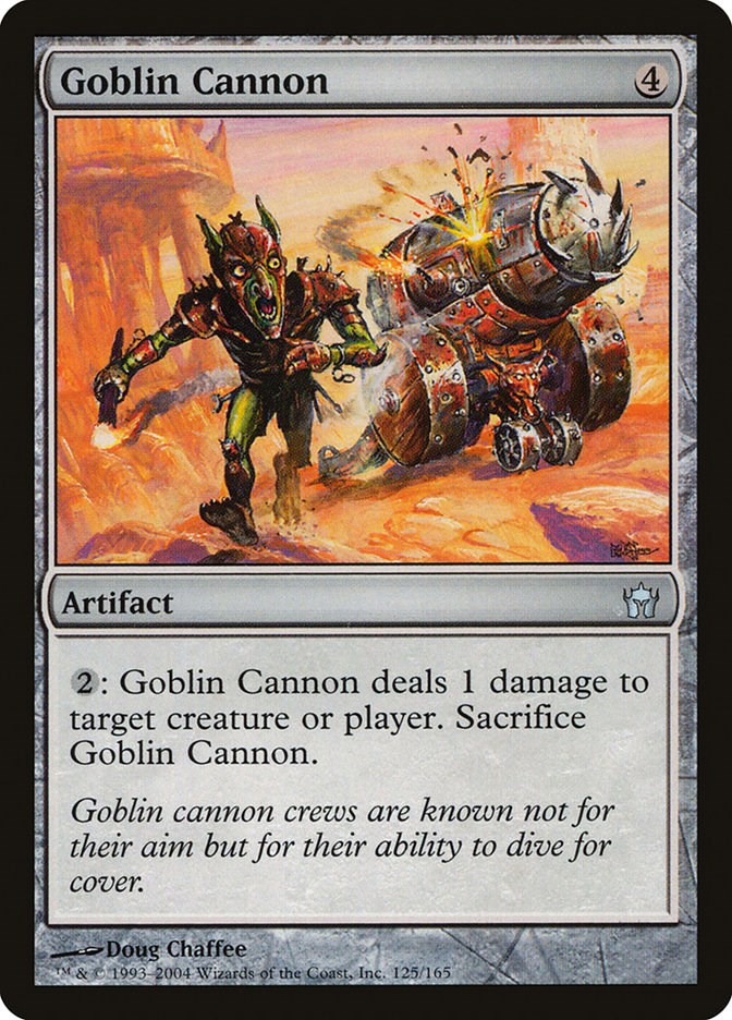 Goblin Cannon - Fifth Dawn - Magic: The Gathering