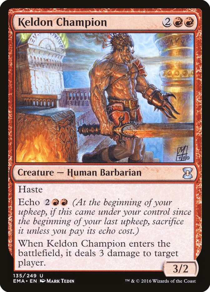 Keldon Champion - Eternal Masters - Magic: The Gathering