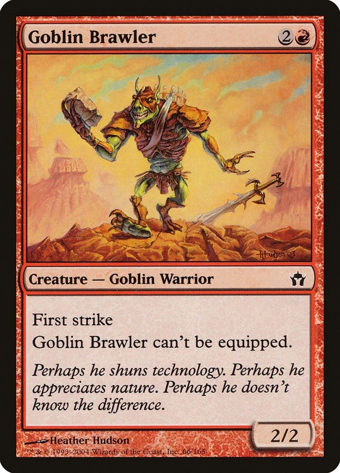 Goblin Brawler - Fifth Dawn - Magic: The Gathering
