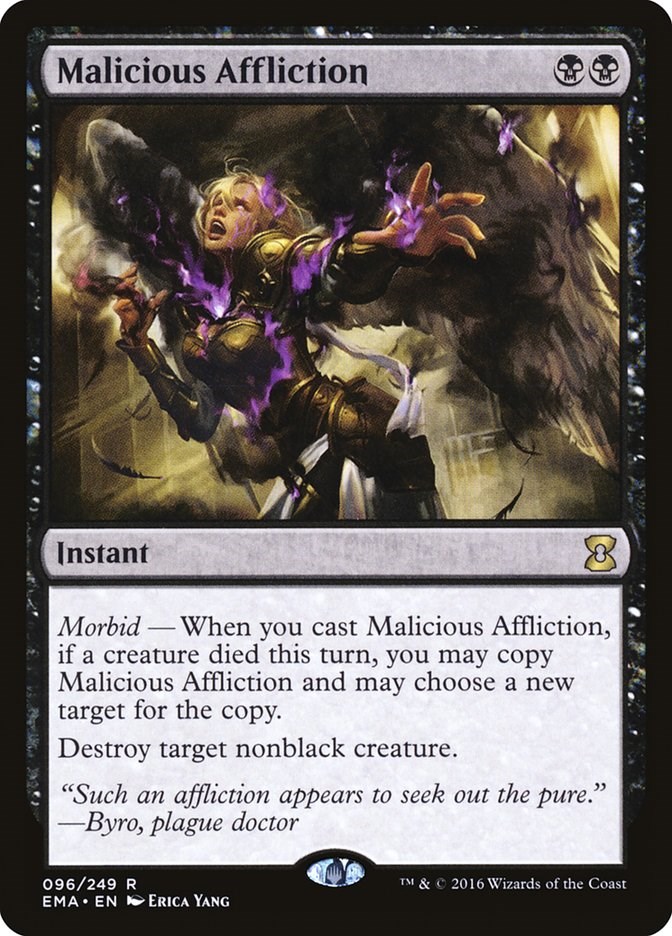 Malicious Affliction - Eternal Masters - Magic: The Gathering