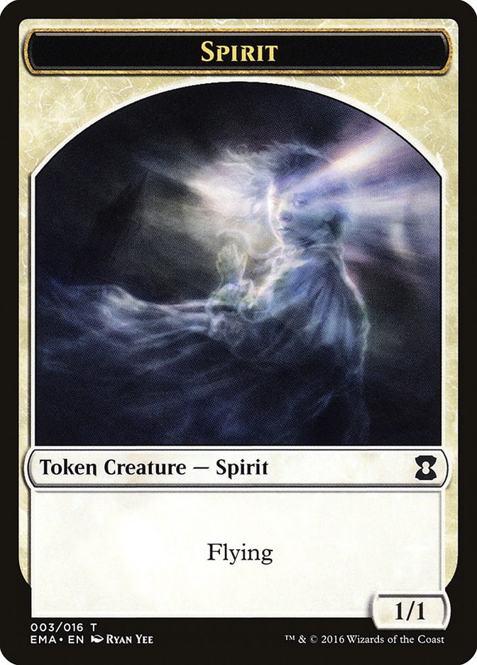 Spirit Token (White) - Eternal Masters - Magic: The Gathering