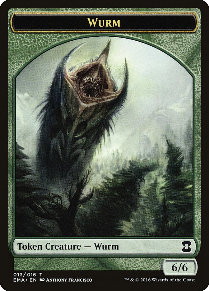 Wurm Token - Eternal Masters - Magic: The Gathering