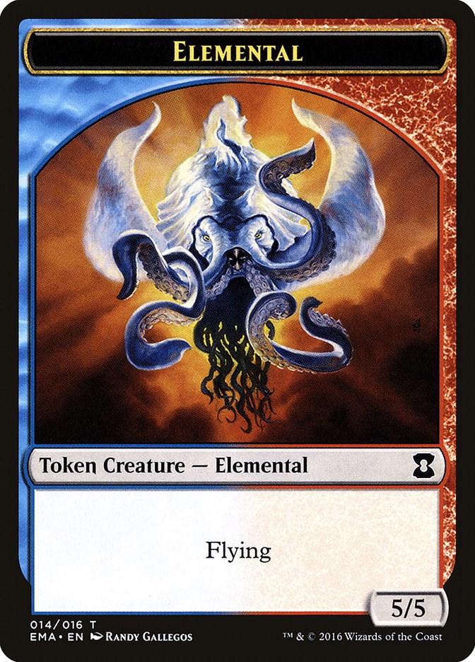 Elemental Token (Multicolor) - Eternal Masters - Magic: The Gathering