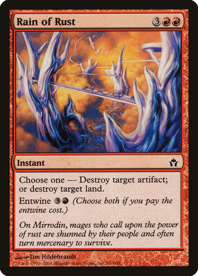 Rain of Rust - Fifth Dawn - Magic: The Gathering