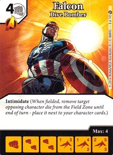 Falcon - Dive Bomber - Civil War - Dice Masters