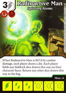Radioactive Man - Splitting Atoms - Civil War - Dice Masters