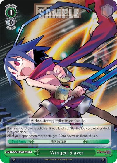 Winged Slayer - Disgaea - Weiss Schwarz