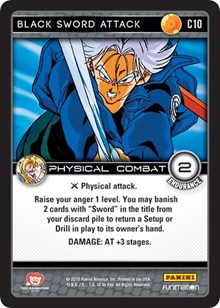 Black Sword Attack - Panini: Vengeance - Dragon Ball Z TCG