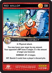 Red Wallop - Panini: Vengeance - Dragon Ball Z TCG